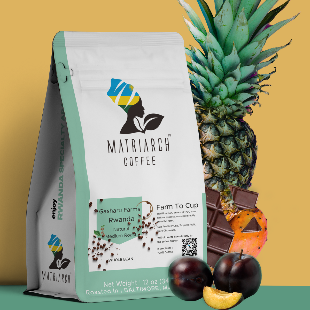 Gasharu Natural Whole Bean | Matriarch Coffee – Matriarch Coffee
