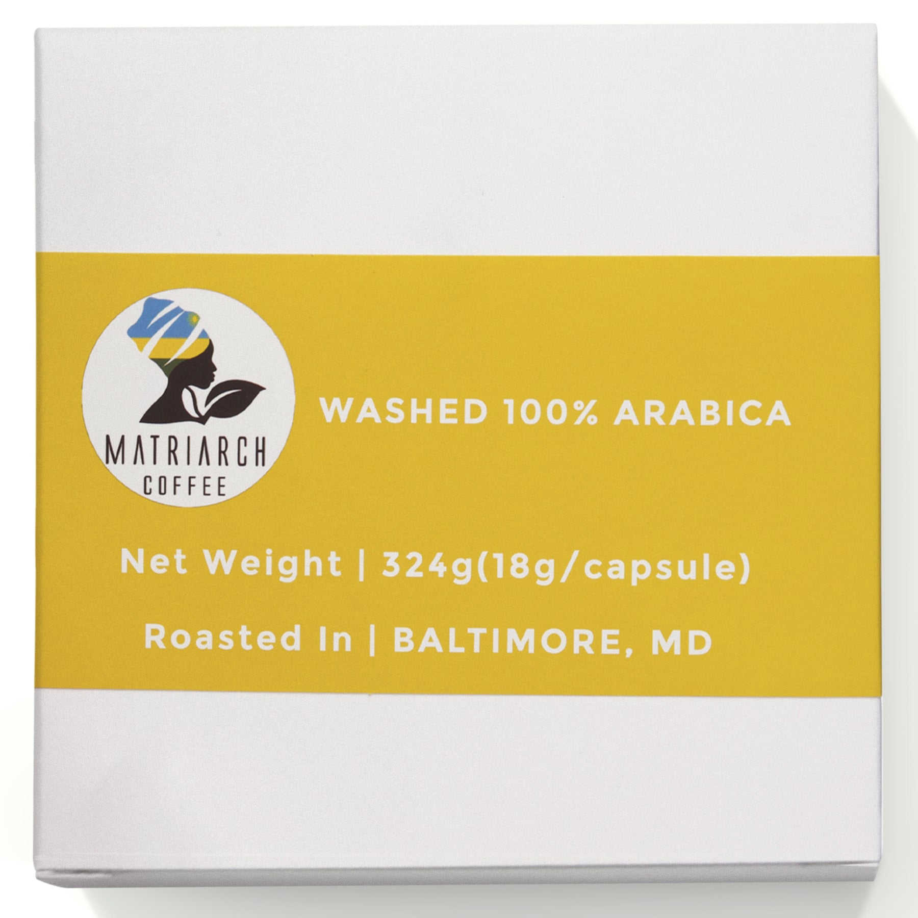 Washed pods - Carton of 4 boxes (Total 72 count total) – Matriarch Coffee